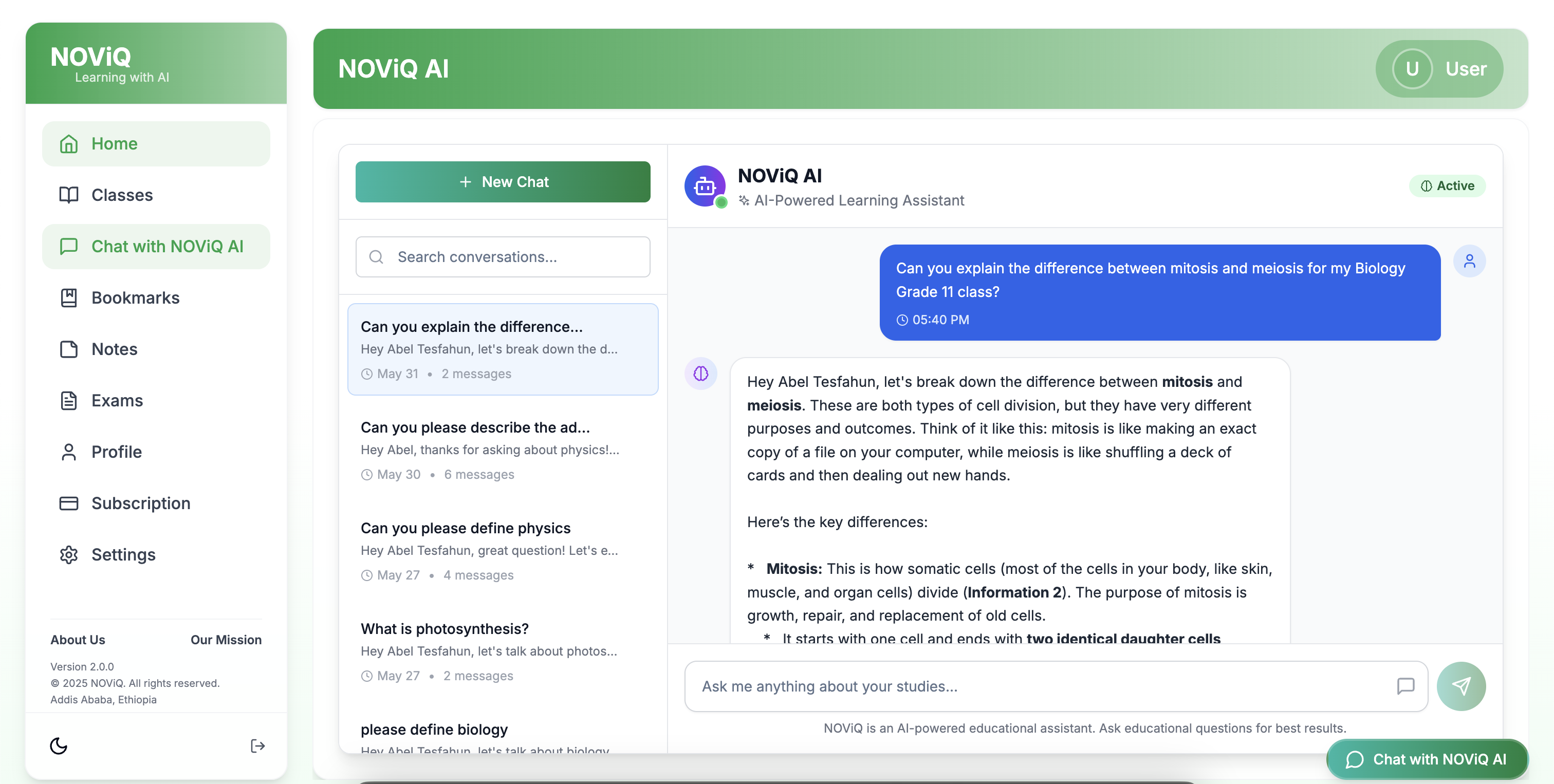NOViQ - Learning with AI